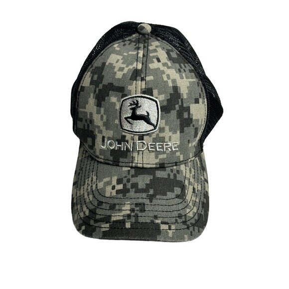 John Deere | Accessories | John Deere Digital Camo Mesh Hat Baseball ...
